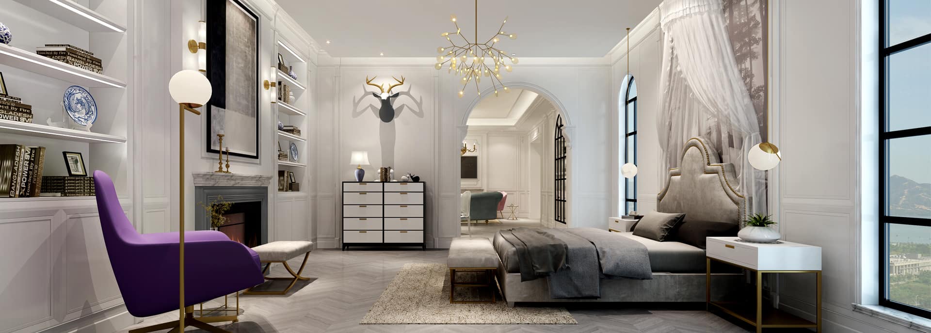 Modern Style Whole House Design :Ideas, Furniture & Decor | Snimay